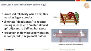 Introduction to Continuous Helical Flow Technology - Watlow | PPTX