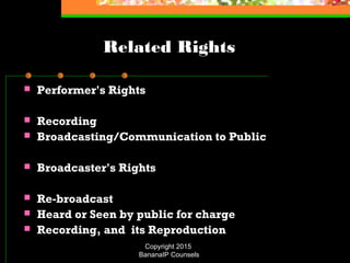 Intro to copyright law final | PPT