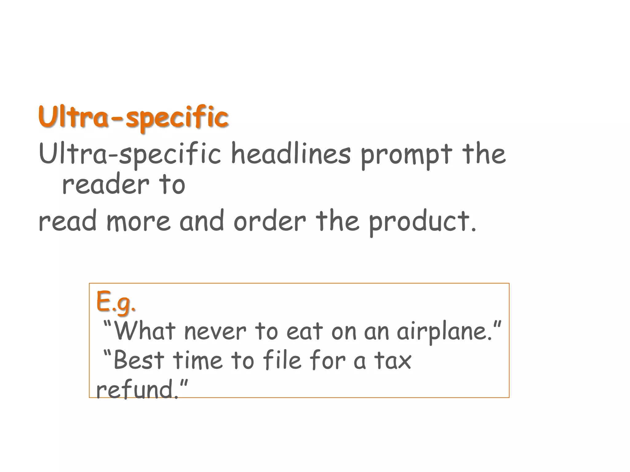 How to Write a Powerful Headline | PPTX