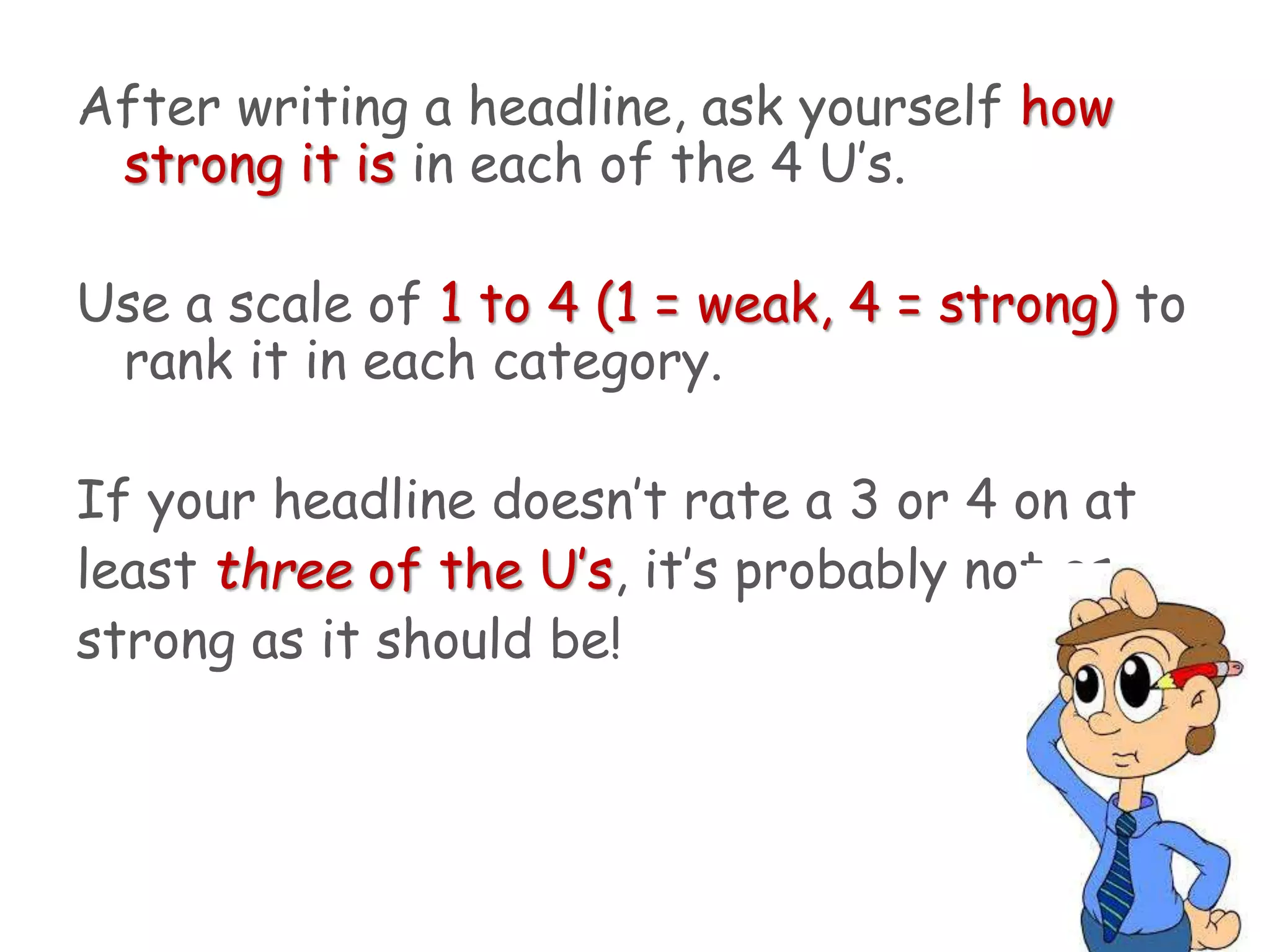 How to Write a Powerful Headline | PPTX