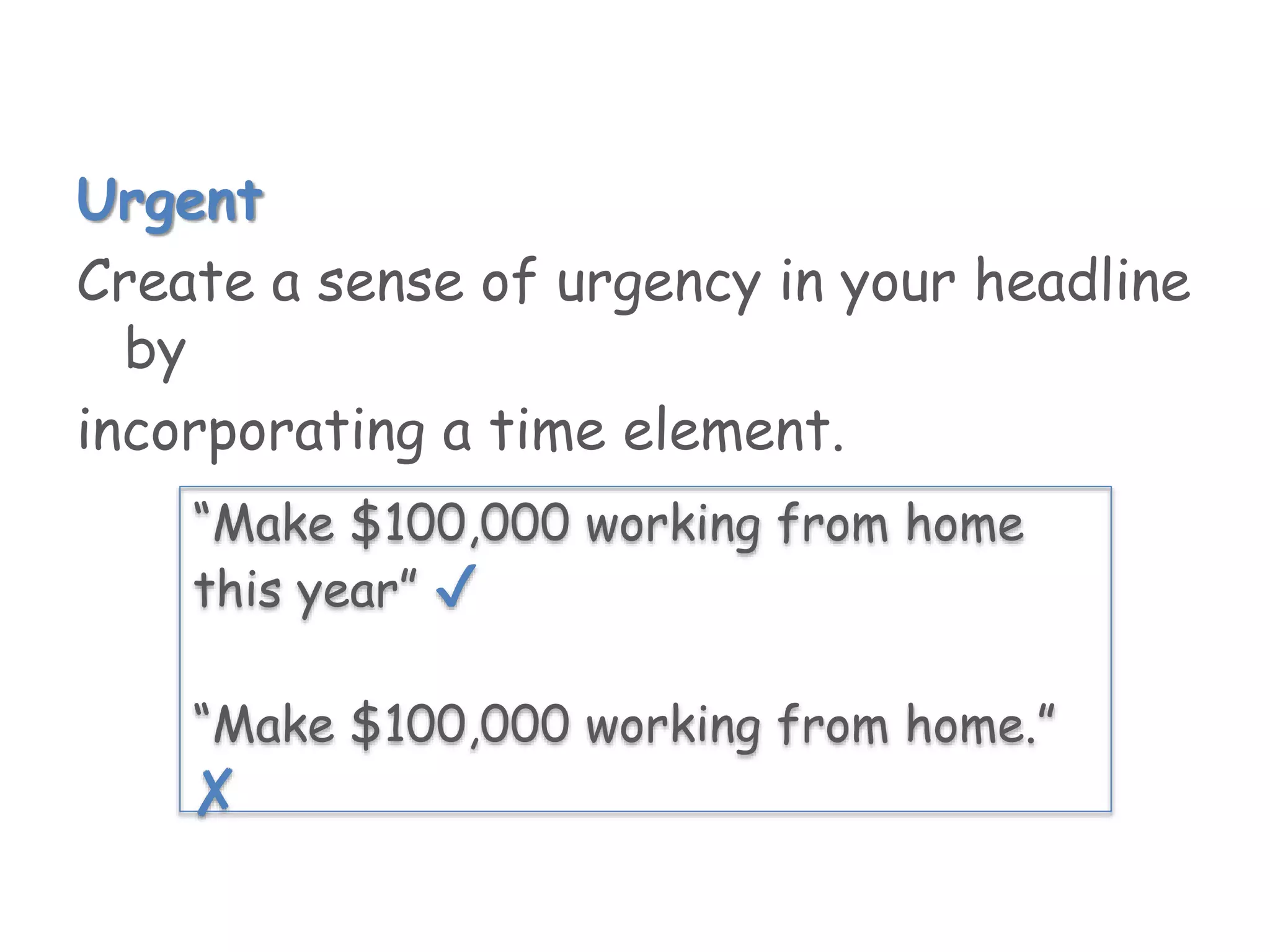How to Write a Powerful Headline | PPTX
