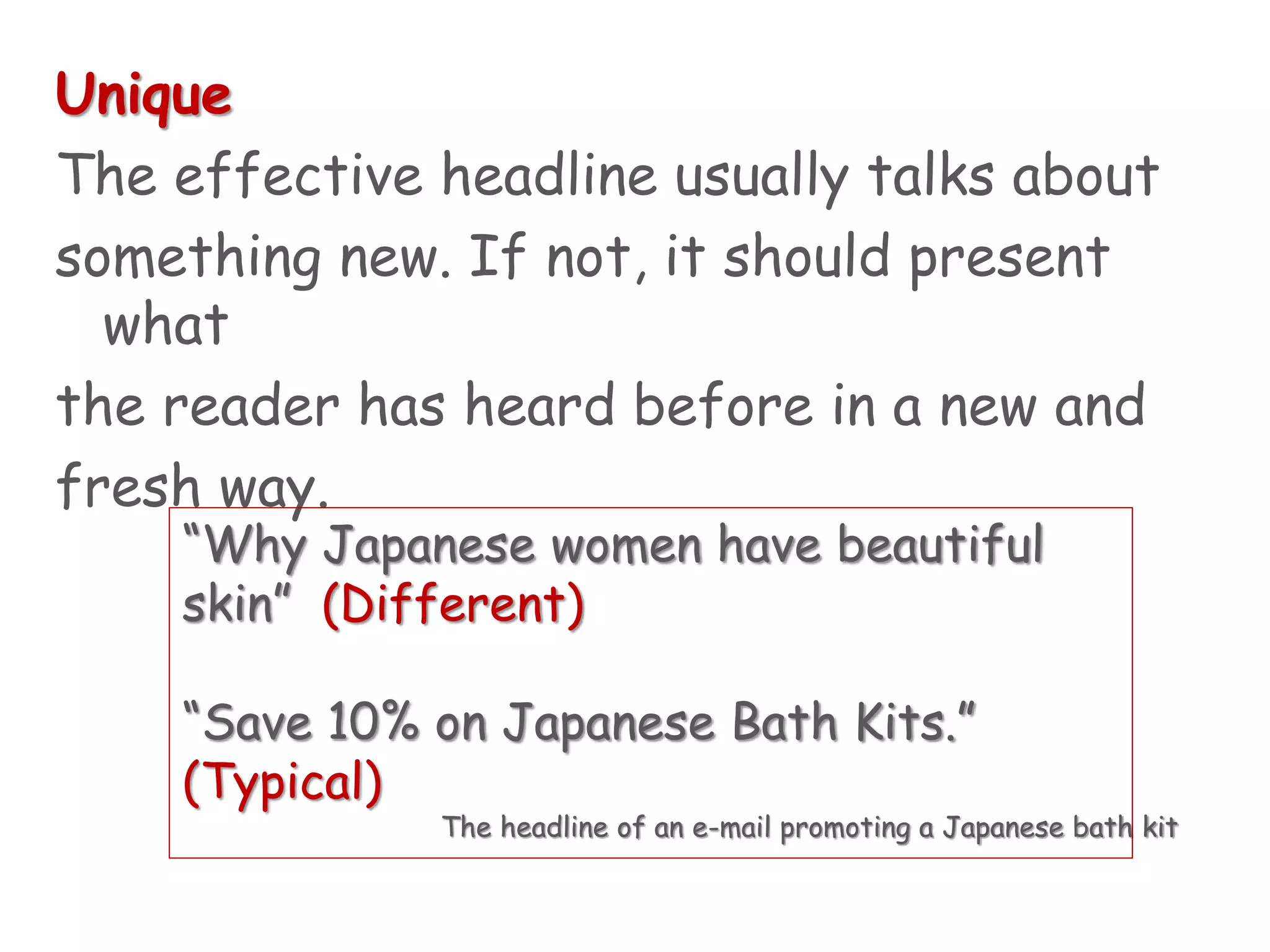 How to Write a Powerful Headline | PPTX