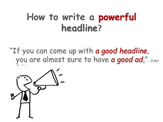 How to Write a Powerful Headline | PPTX