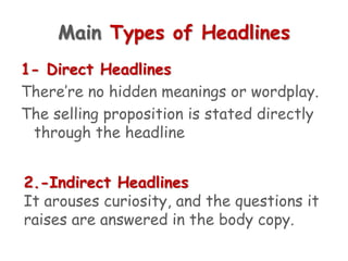How to Write a Powerful Headline | PPTX