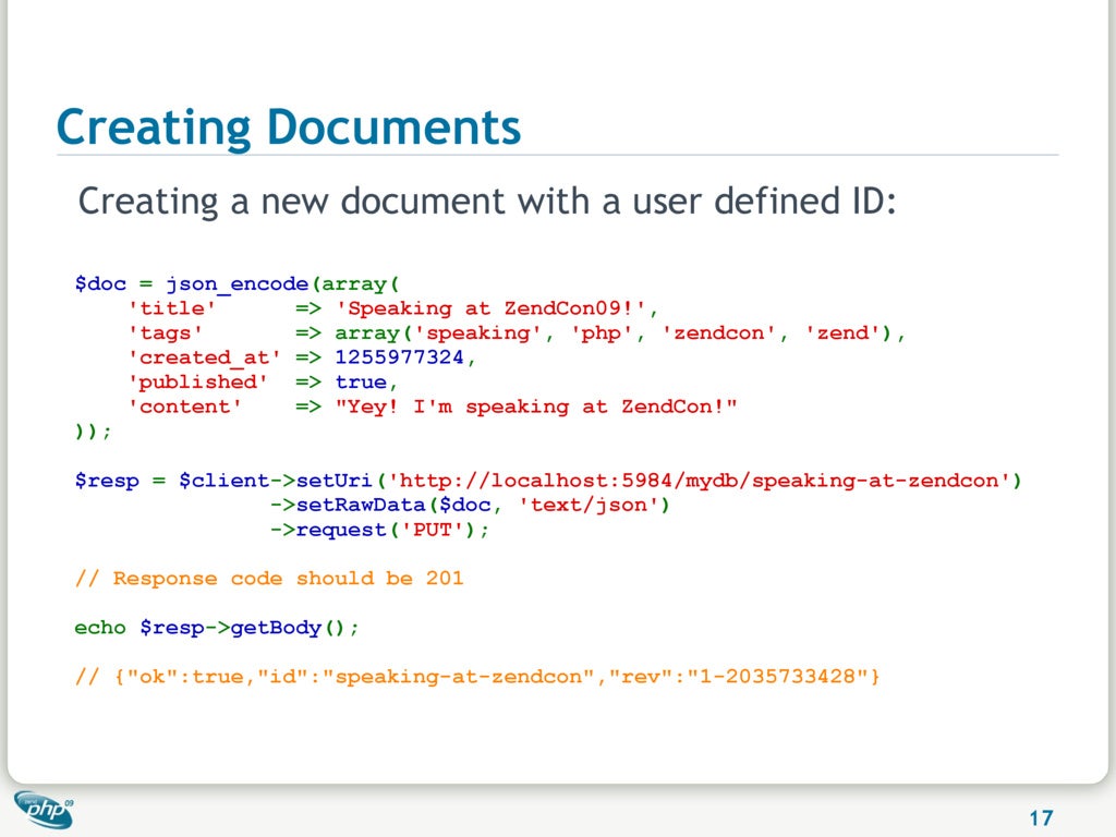 Creating Documents Creating a new