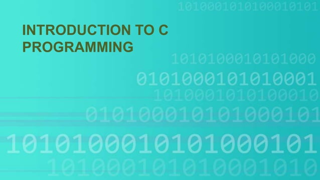 Intro to cprogramming | PPTX