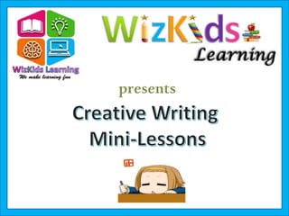 Intro to creating characters lesson 1 | PPTX