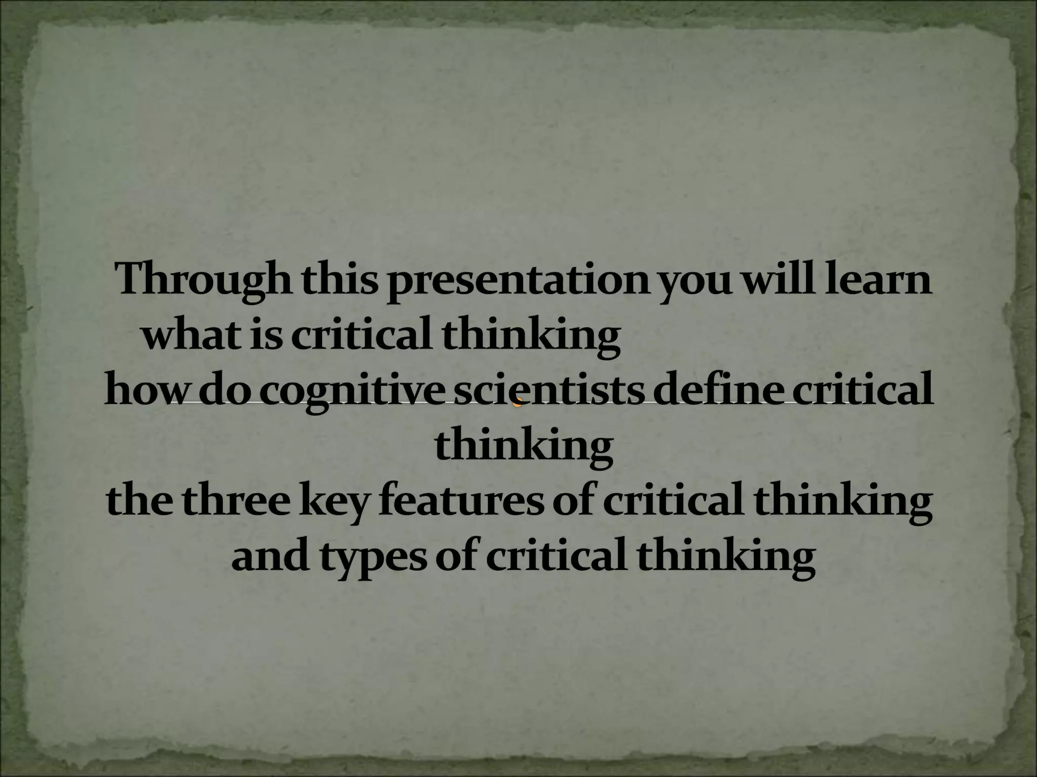 intro to Critical Thinking.ppt