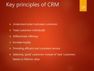 UNIT - 1 INTORDUCTION TO CRM | PPT