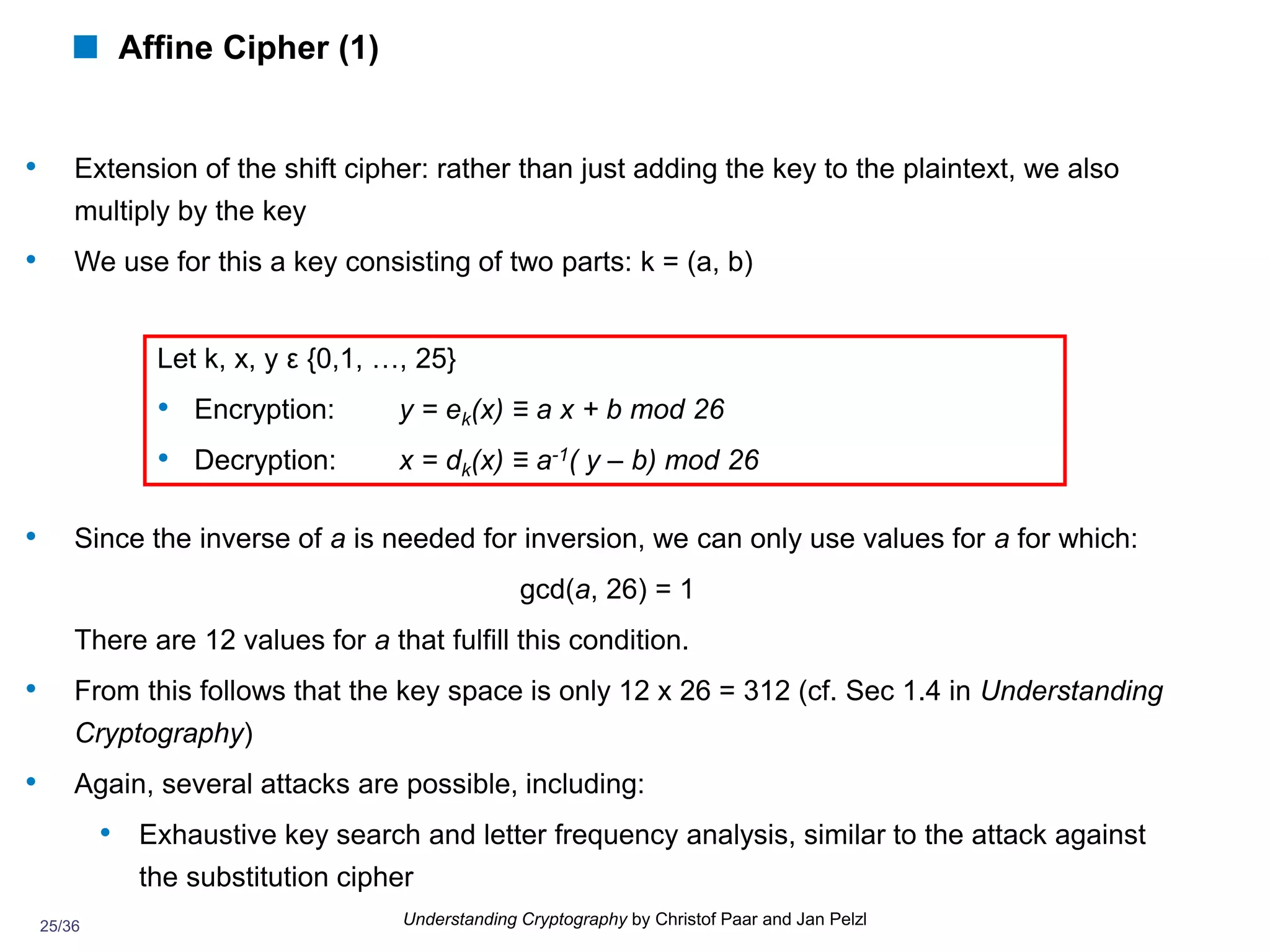 Introduction to Cryptography Part I | PDF