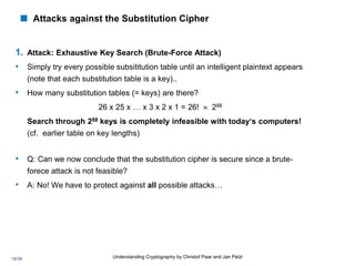 Introduction to Cryptography Part I | PDF