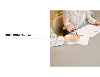 Intro to our CSM Course & Agile Release Planning workshop | PPT