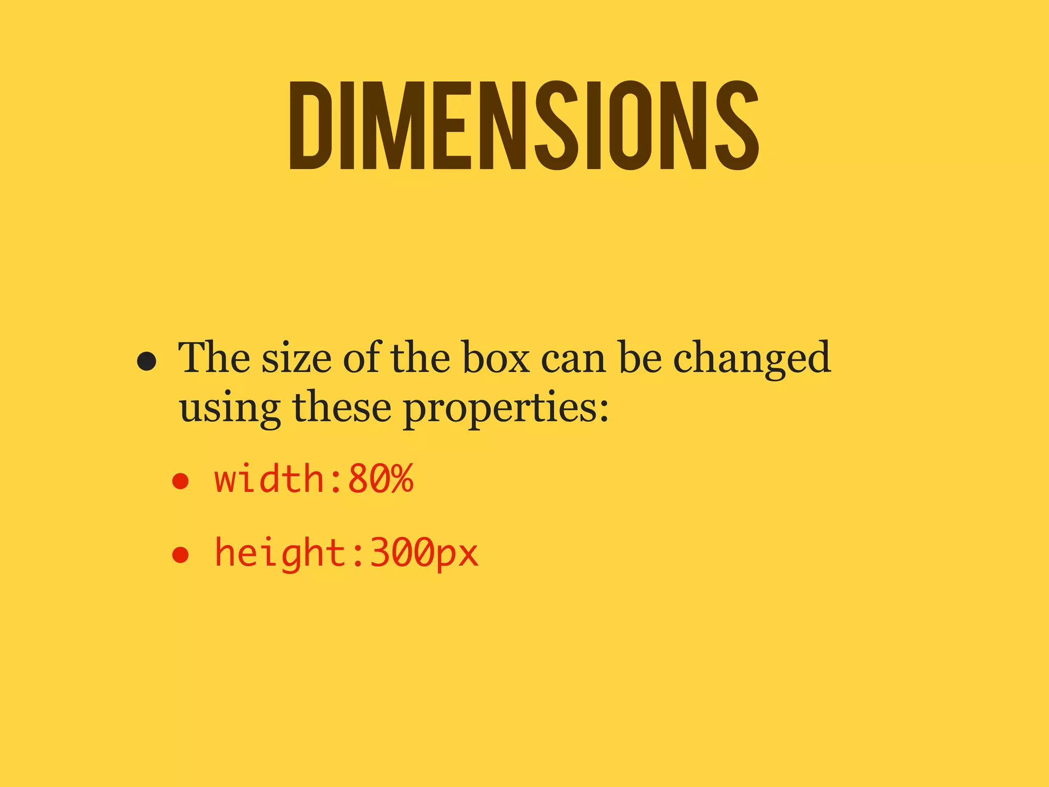 CSS Box Model and Dimensions | PDF