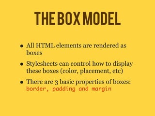 CSS Box Model and Dimensions | PDF
