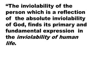 Introduction to Catholic Social Teaching - Session 2 | PPT