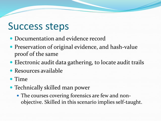 Intro to cyber forensics | PPTX