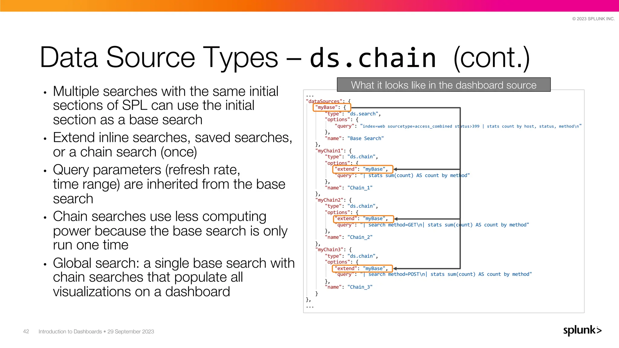 Intro to Splunk Dashboards version 9.1 Slides | PDF | Operating Systems | Computer Software and ...