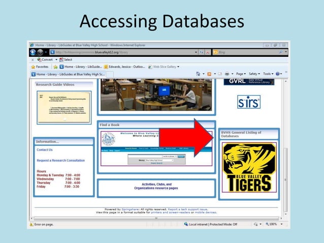 Intro to databases and searching | PPT