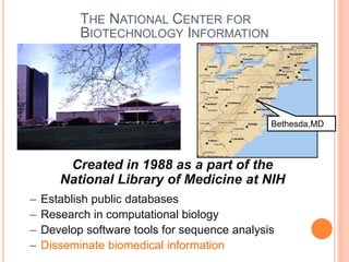 Introduction to Bioinformatics and DatabasesDay1.ppt