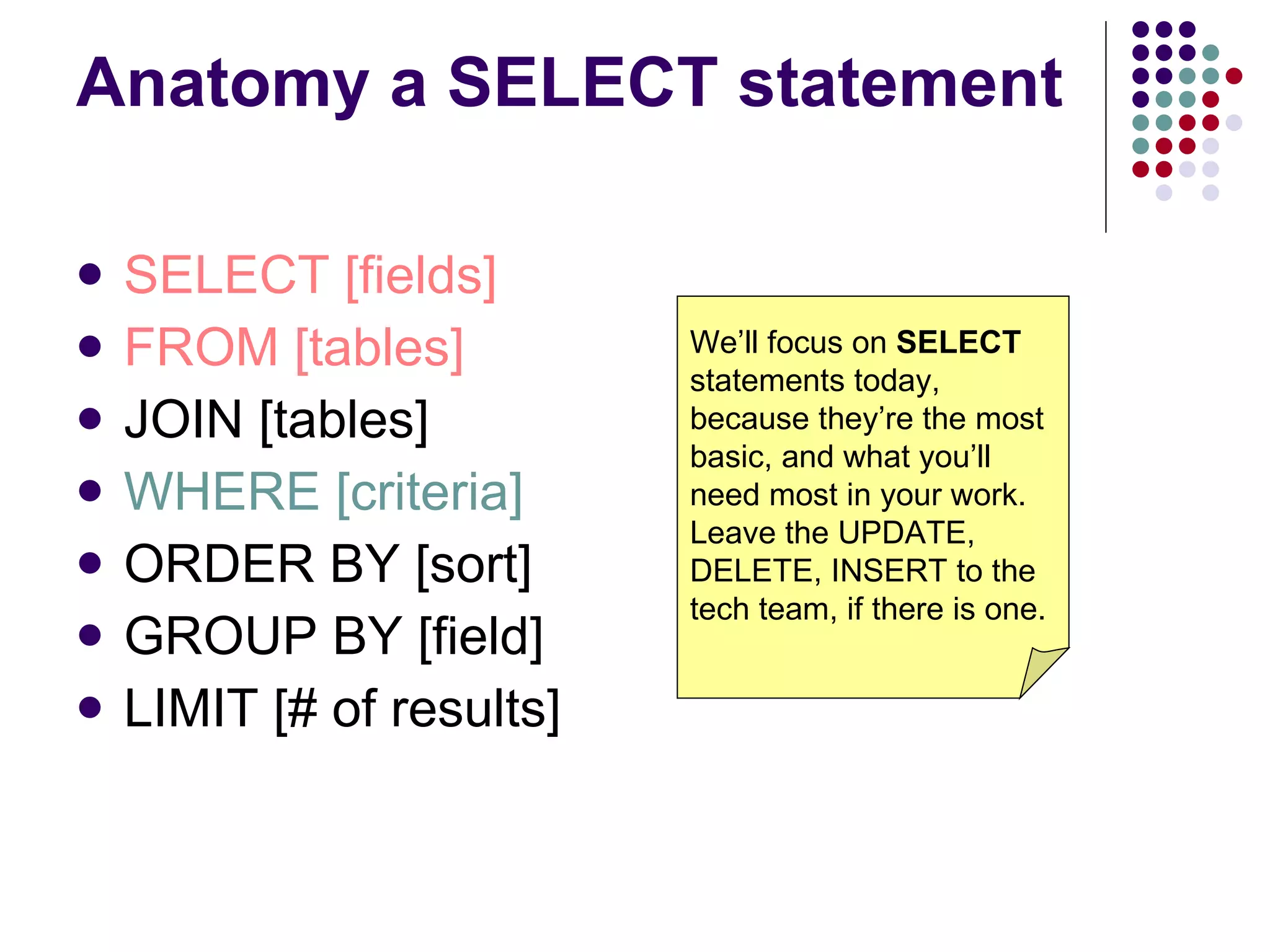 Introduction to Database Concepts | PPT