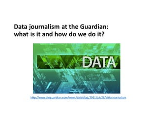 Intro to Data Journalism | PDF