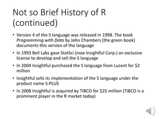 Intro to data science module 1 r | PPT