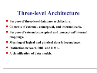 INTRODUCTION TO DATABASE | PPT | Databases | Computer Software and Applications