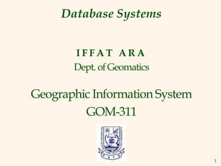 Introduction to database management system | PPT