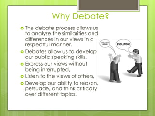 Intro to debate april 2013 | PPTX