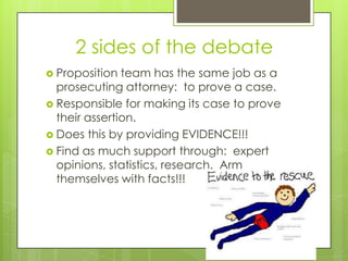 Intro to debate april 2013 | PPTX