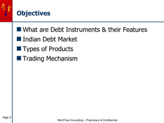 Intro To Debt Market | PPT