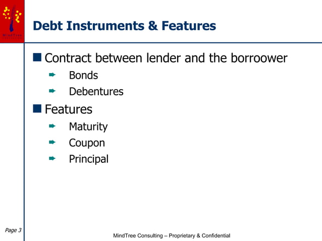 Intro To Debt Market | PPT