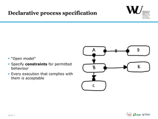 Introduction to the declarative specification of processes | PPTX