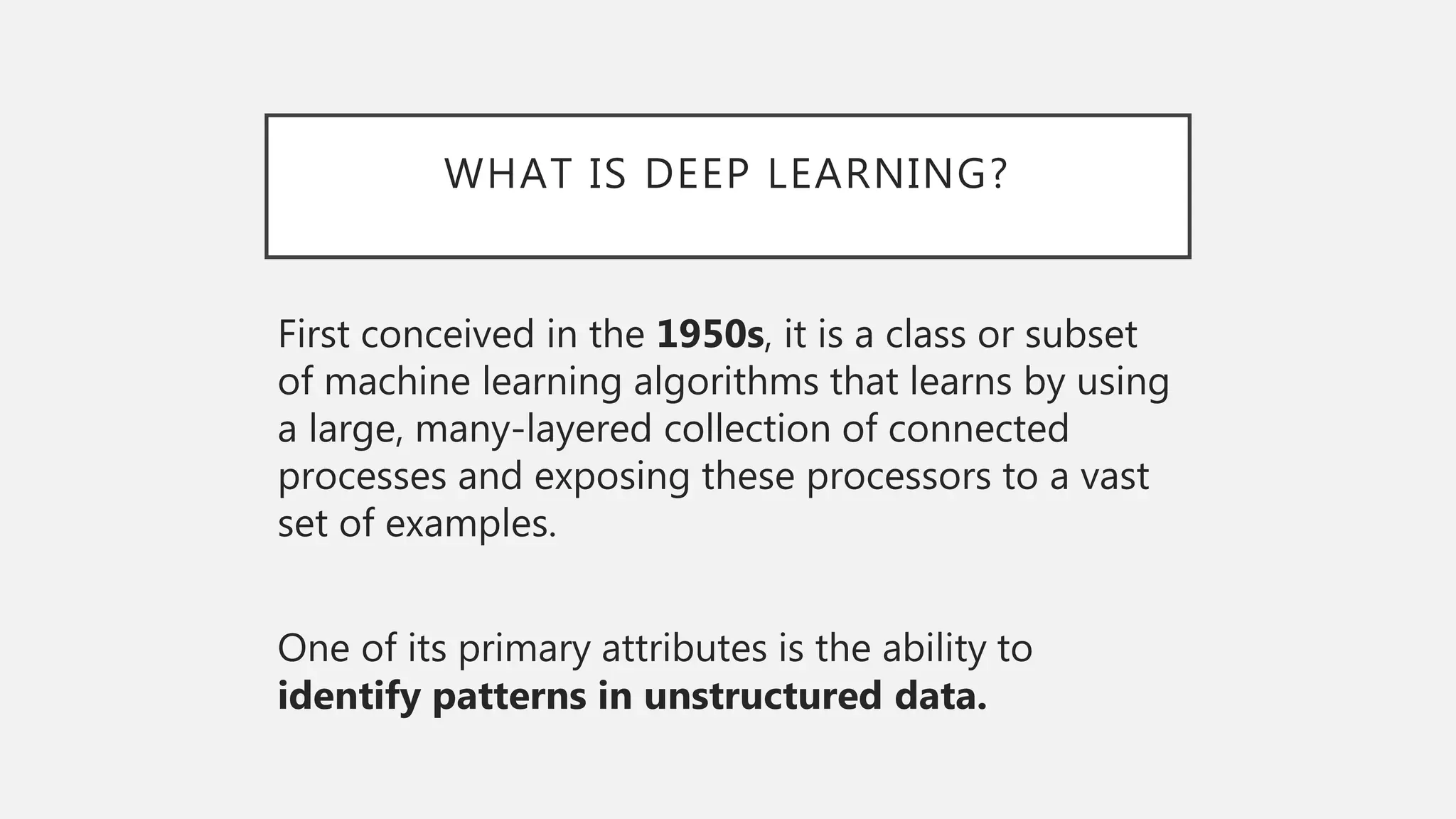 Intro to deep learning | PPTX