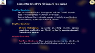 Presentation on Introduction to Demand Analytics | PPT