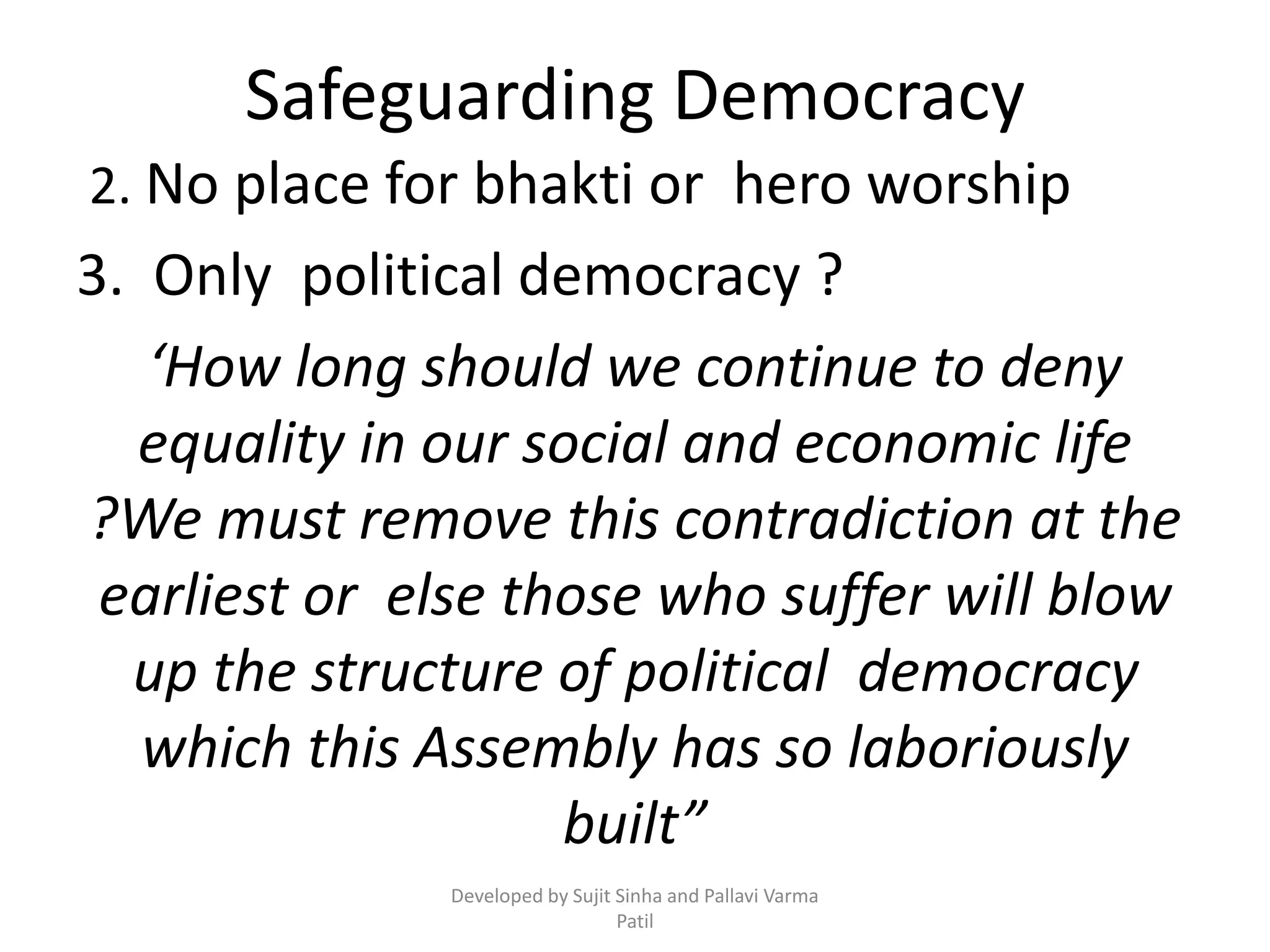 Intro to Democracy Ambedkar speech.pptx