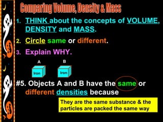 Intro to density day 1 | PPT