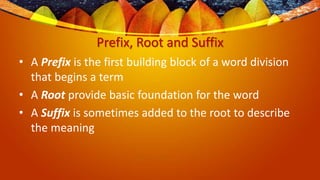 Intro to dental terminology | PPTX