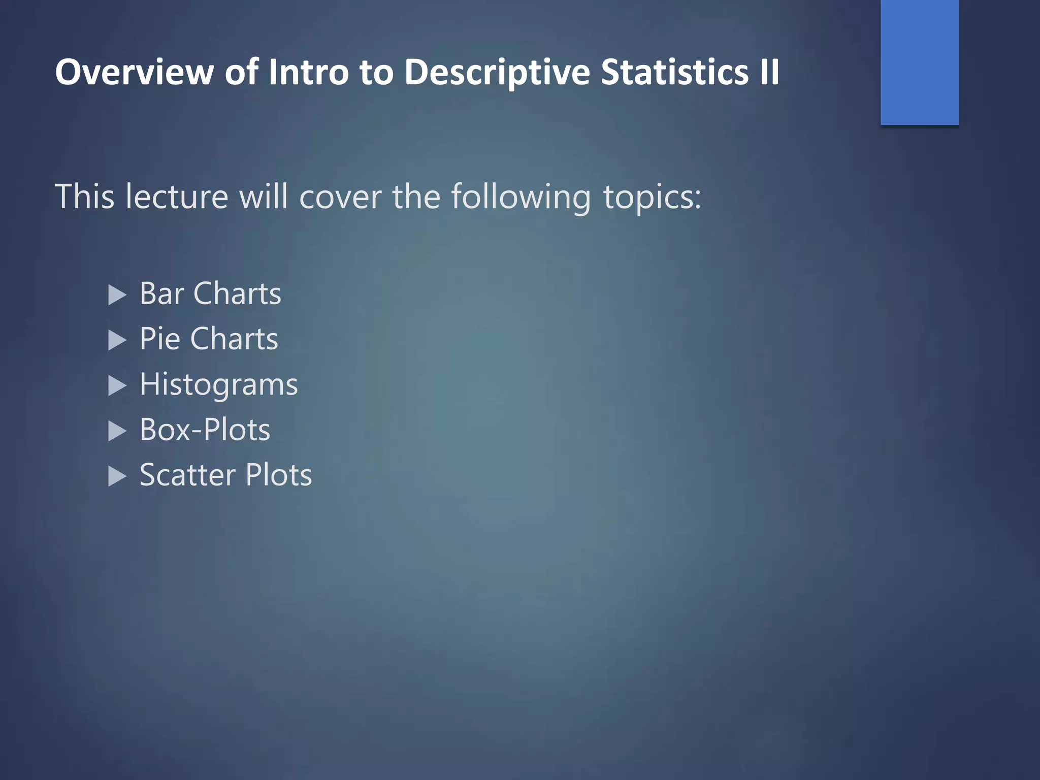 Introduction to Descriptive Statistics | PPTX