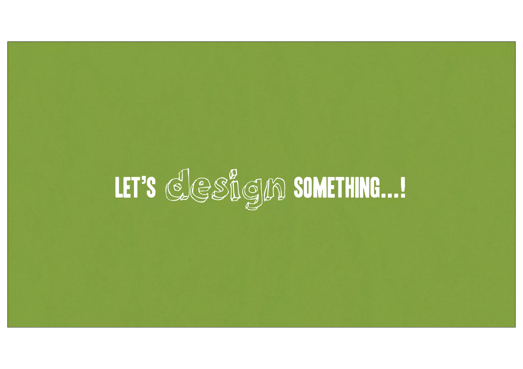 Intro to Design Thinking English (Wallet Exercise) | PPT