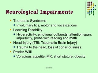 Intro to developmental disabilities ncc | PPT | Brain and Nervous ...