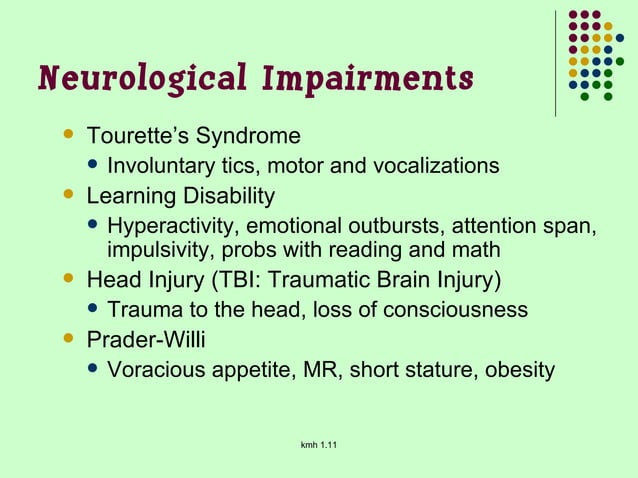Intro to developmental disabilities ncc | PPT | Brain and Nervous ...