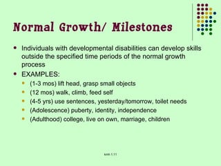 Intro to developmental disabilities ncc | PPT | Brain and Nervous ...