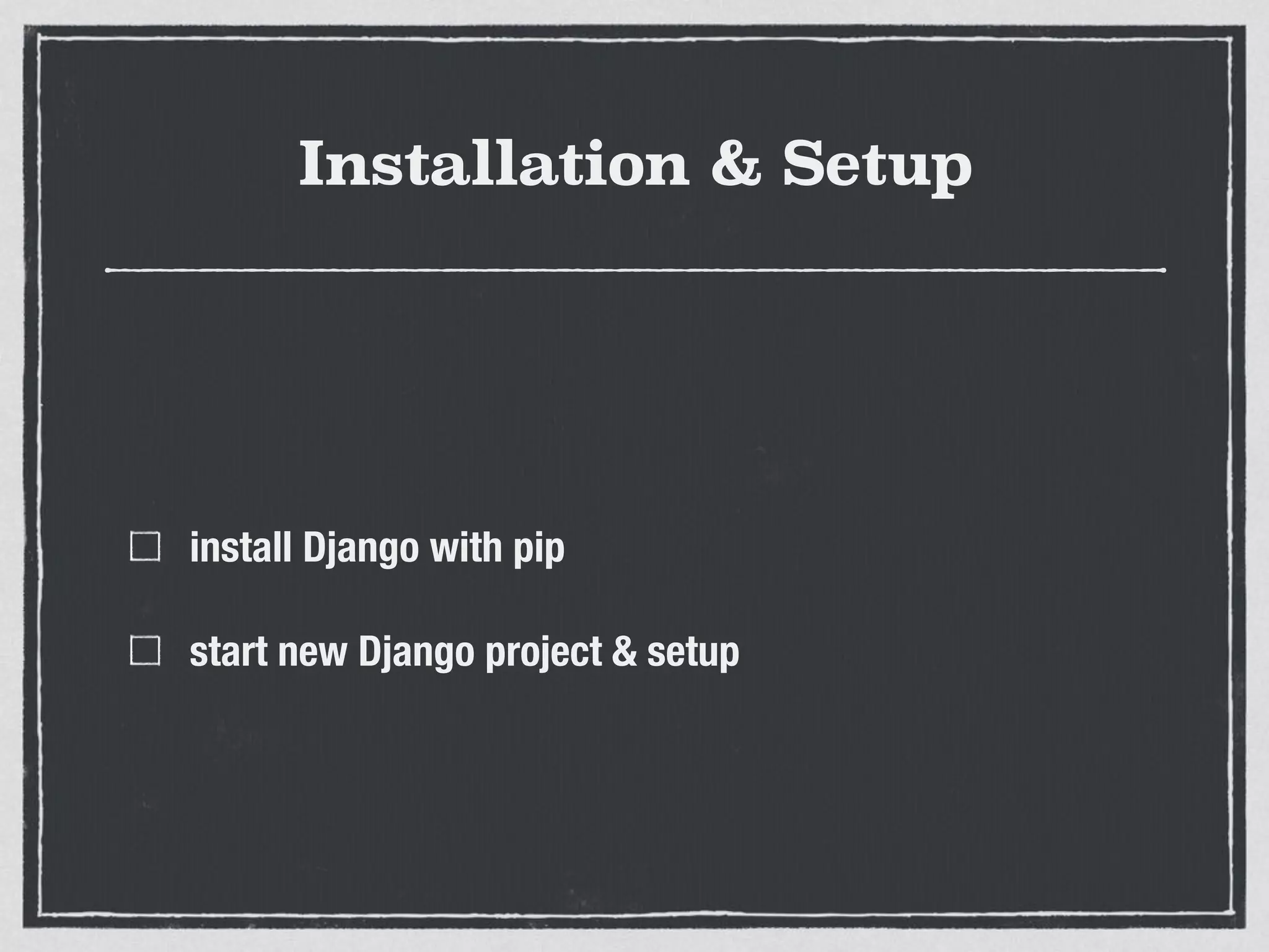 Introduction to development with Django web framework | PPT Introduction to development with Django web framework | PPT