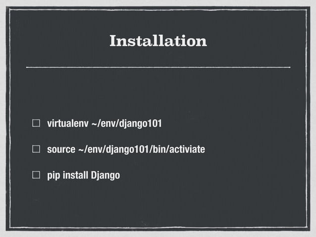 Introduction to development with Django web framework | PDF