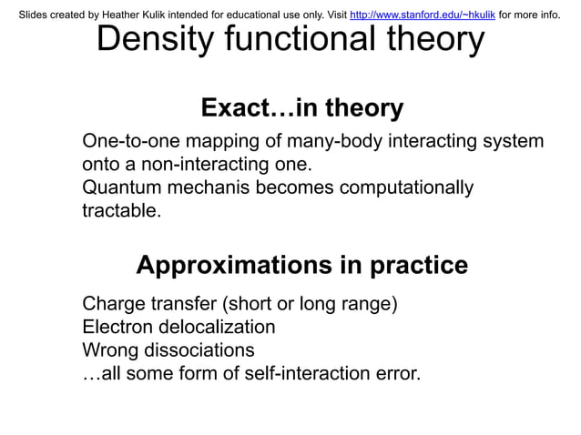 Intro to DFT+U | PPTX