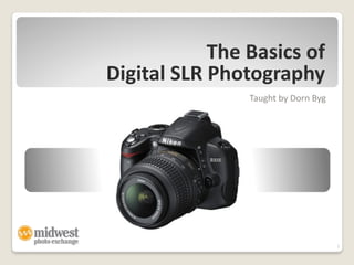 Intro to digital photography (the basics) | PPT