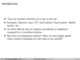 Introduction to Distributed Systems | PDF
