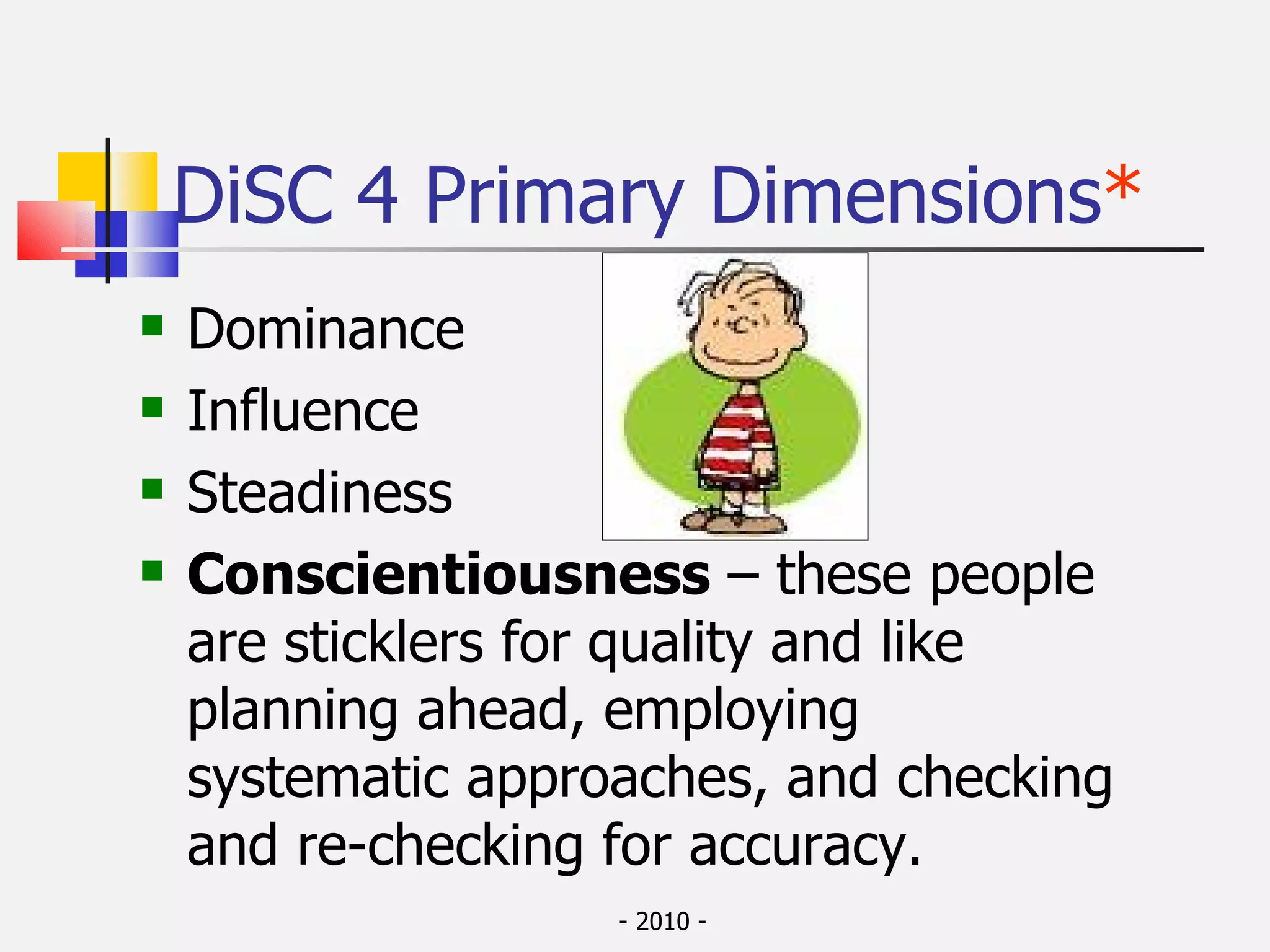 Intro To Disc Behavioral Styles | PPT
