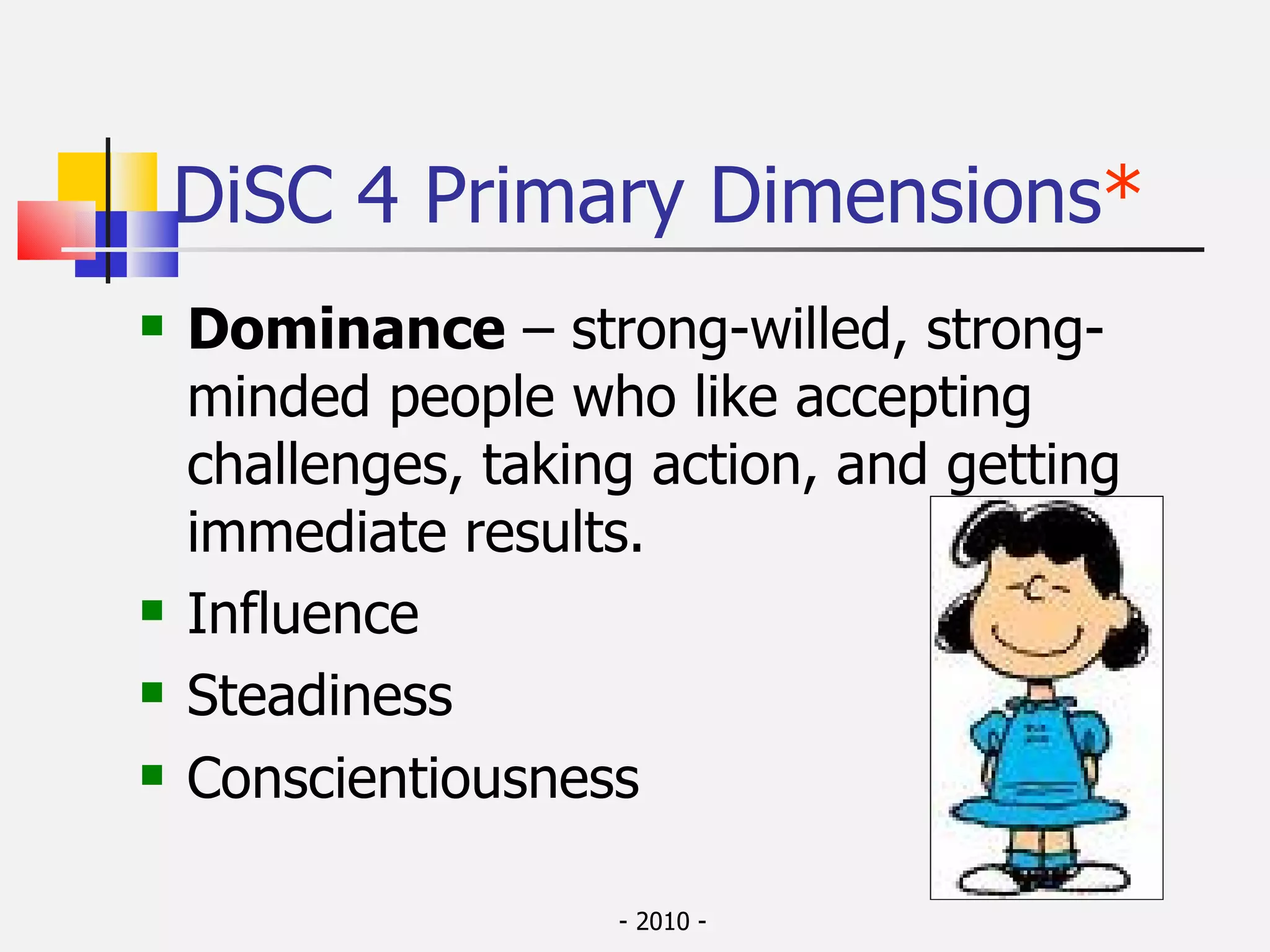 Intro To Disc Behavioral Styles | PPT